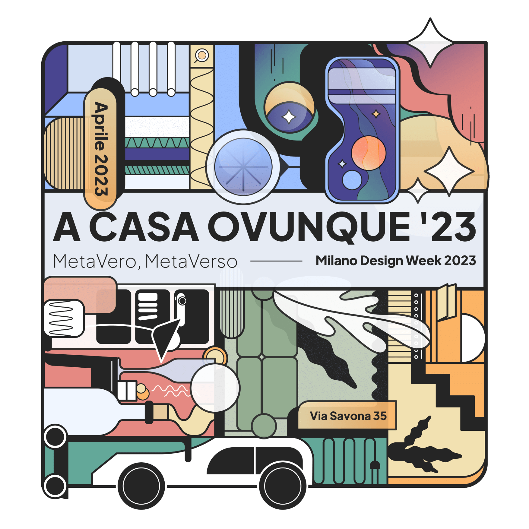 A Casa Ovunque ‘23 - Comieco