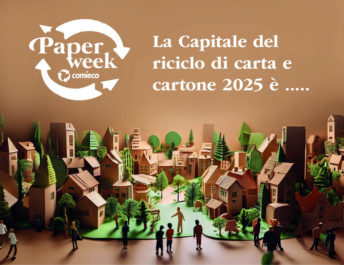 Proclamazione capitale del riciclo di carta e cartone 2025 - Comieco